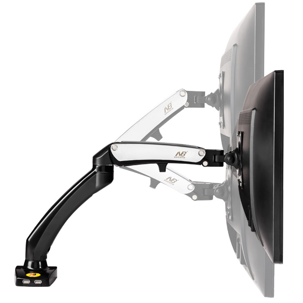 NBF100 Gas Strut Monitor Table Mount[17″-27] – PT Kundalini Sakti Sejati