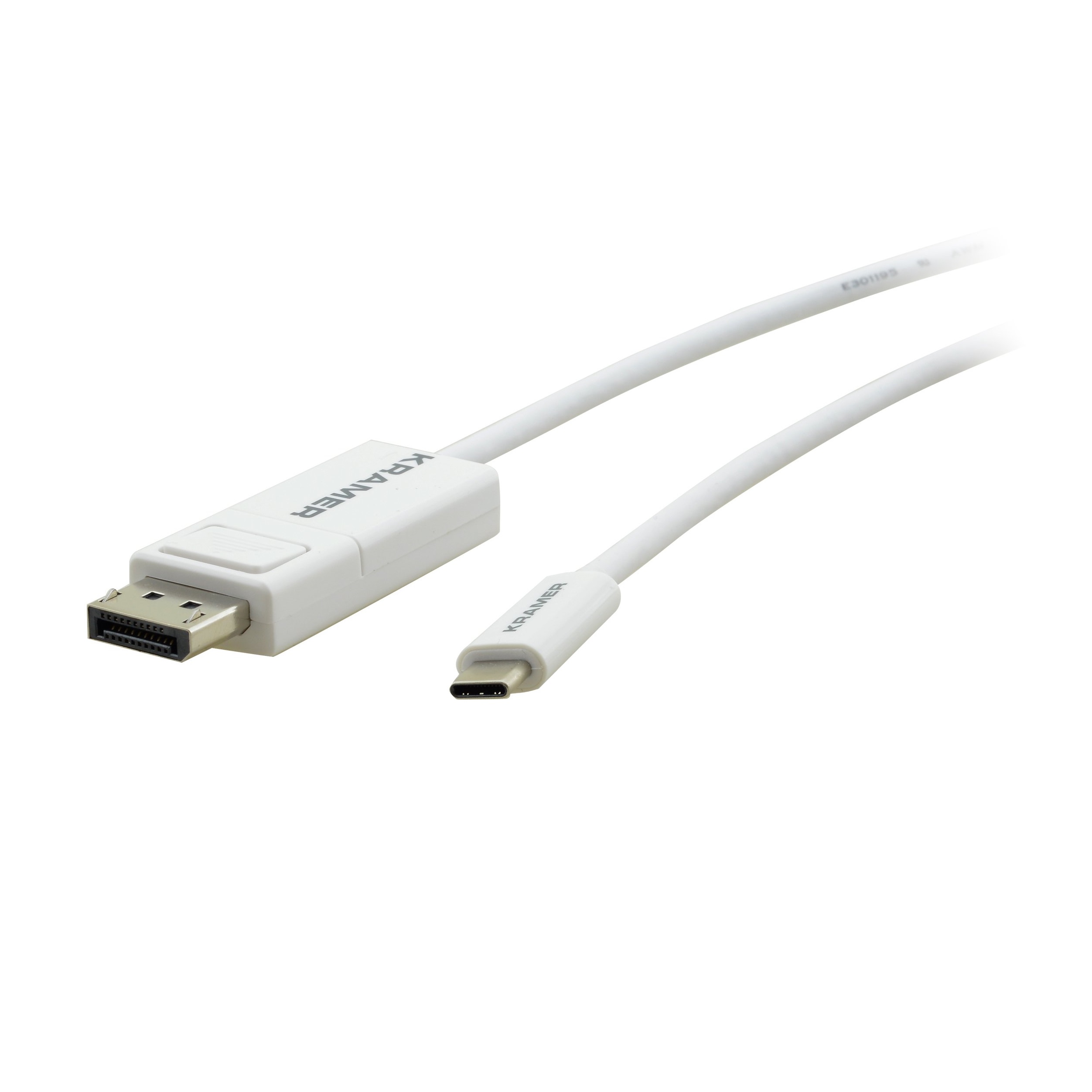 Kramer C-USBC/DPM-6 – 1.8m USB Type–C (M) to DisplayPort (M) Cable [6ft ...