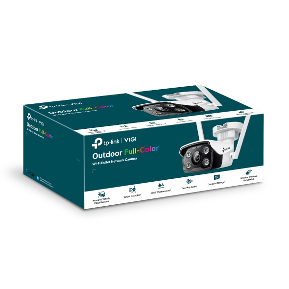 Vigi C340W by tplink – 44MP Outdoor Full-Color Wi-Fi Bullet Network ...